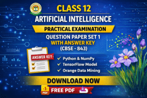 Class 12 Computer Science (083) — Practical Examination Question Paper ...